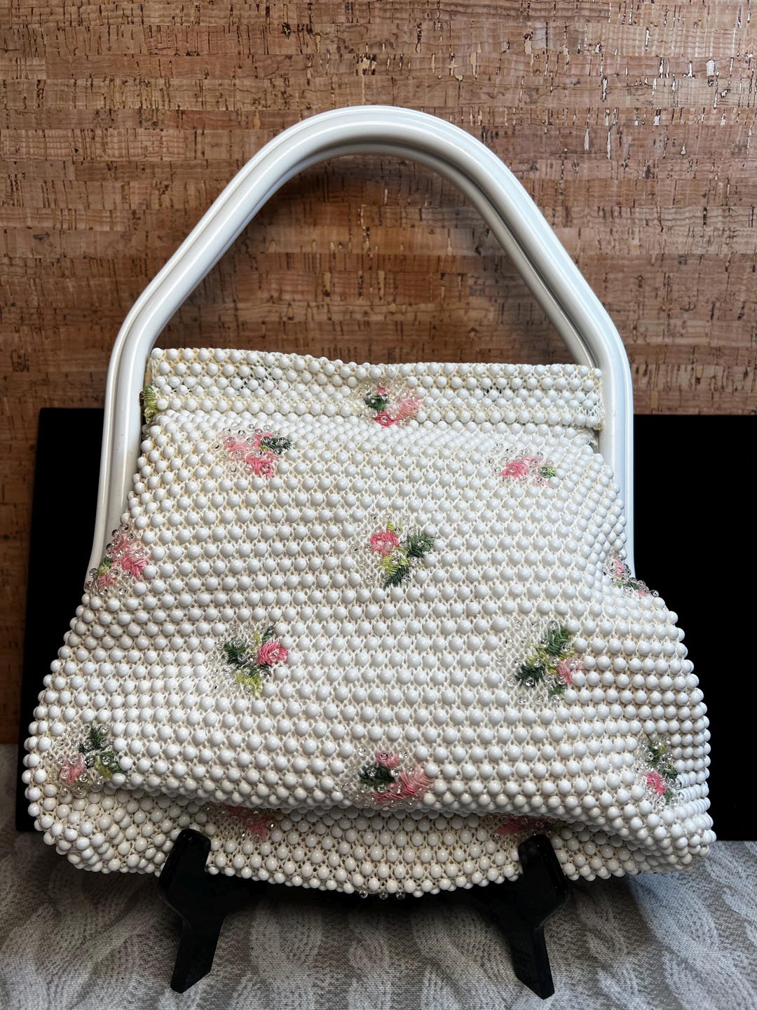 Vintage Grandee Capsule Beaded/embroidered Purse - Etsy