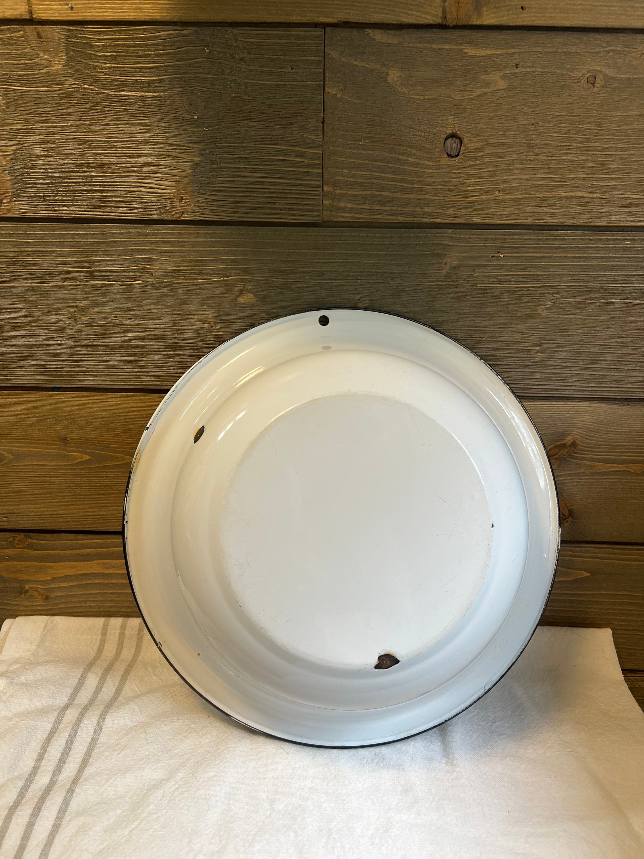 Farmhouse Enamelware Wash Basin - Etsy
