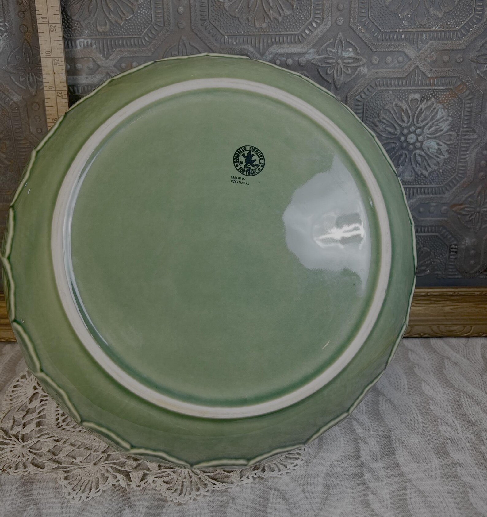 Bordallo Pinheiro Large Geranium Leaf Bowl - Etsy