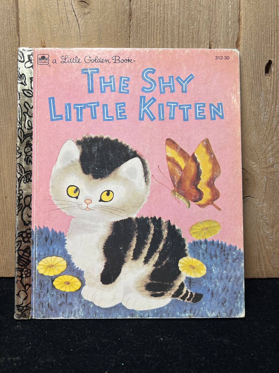 Little Golden Book, the Shy Little Kitten - Etsy