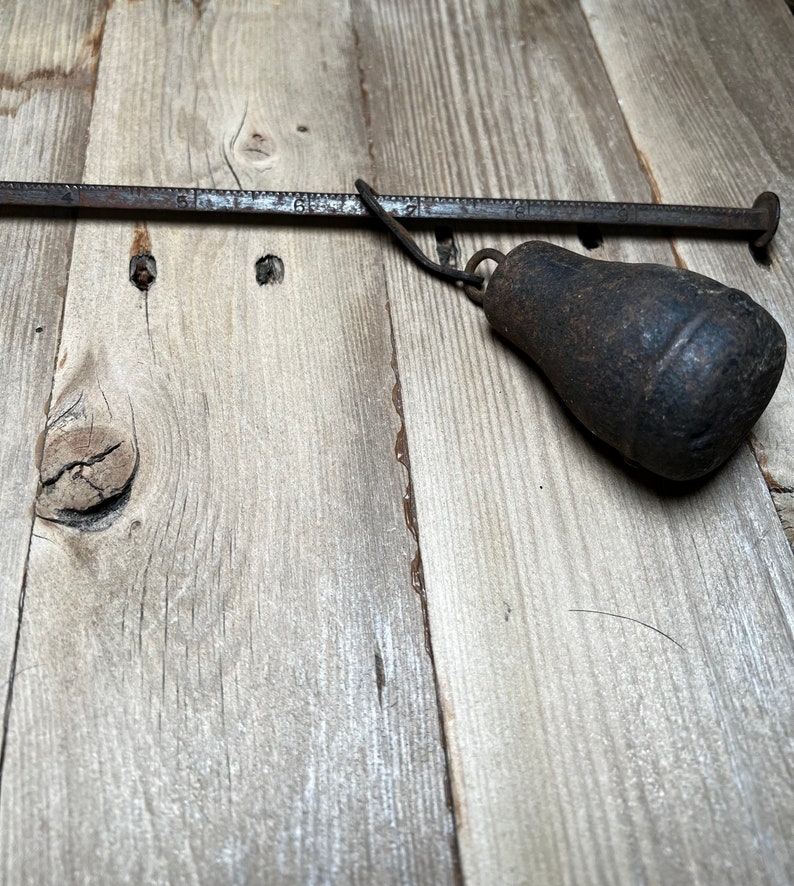 Antique 1800's Cast Iron Balance Scale - Etsy