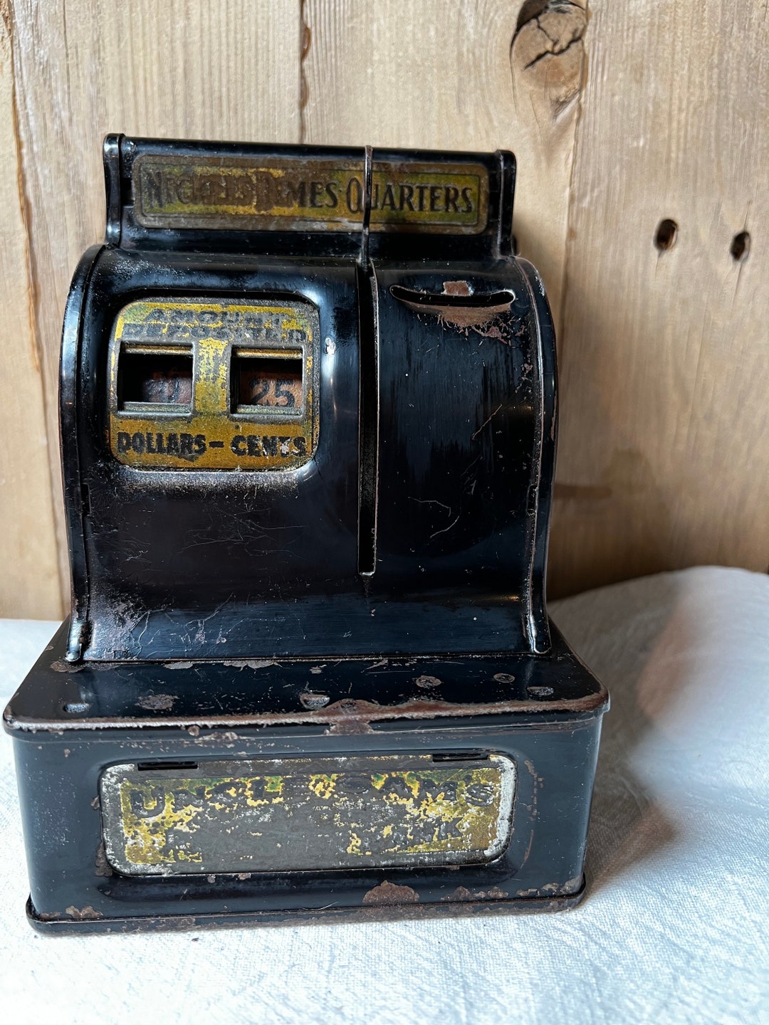 Uncle Sam’s 3 Coin Register Bank - Etsy
