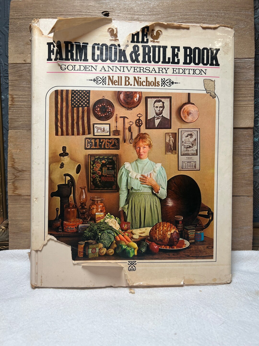 Vintage Cookbook-the Farm Cook and Rule Book - Etsy