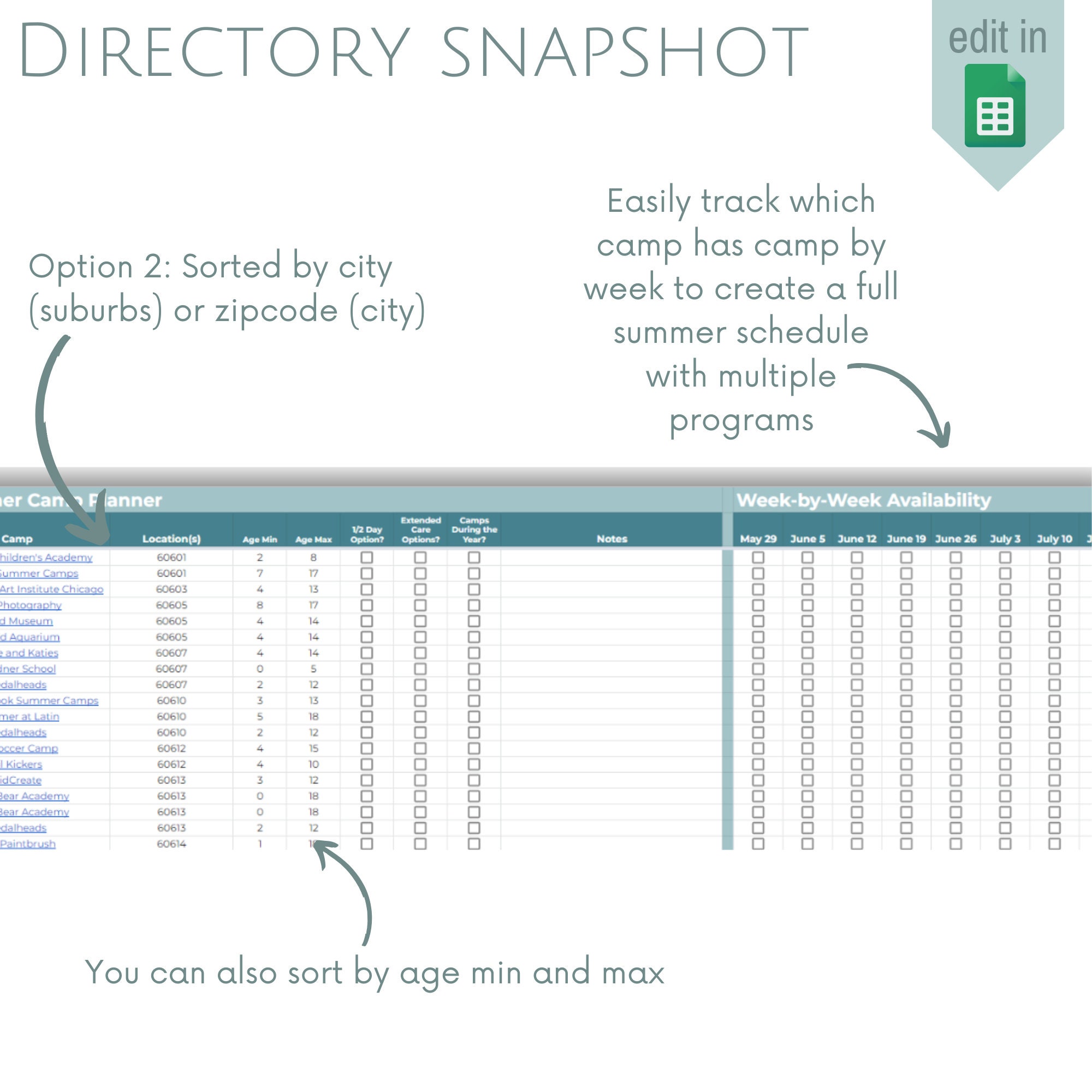 Northshore Suburbs + Chicago Summer Camp Directory- 250+ Camp Provider ...
