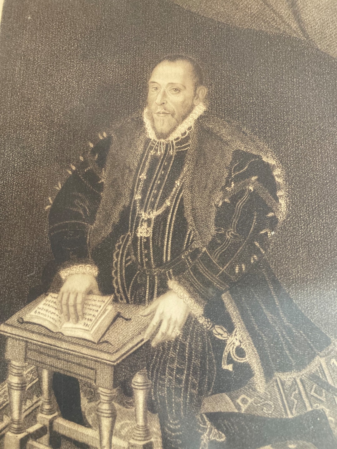 Antique Thomas Percy, 7th Earl of Northumberland (1528-1572) Engraved ...