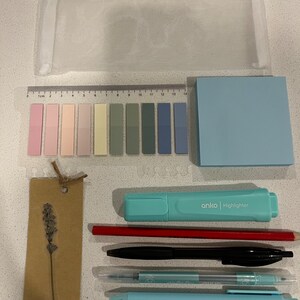 Book Annotating Kits - Pastel Colours - Etsy