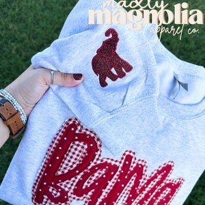 Bama Embroidered Sweatshirt & Tshirt || Alabama Crimson Tide || College ...