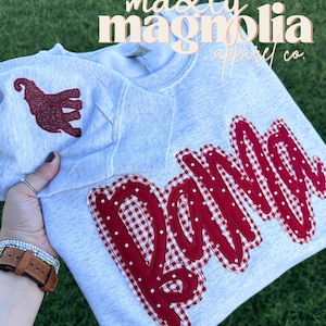 Bama Embroidered Sweatshirt & Tshirt || Alabama Crimson Tide || College ...