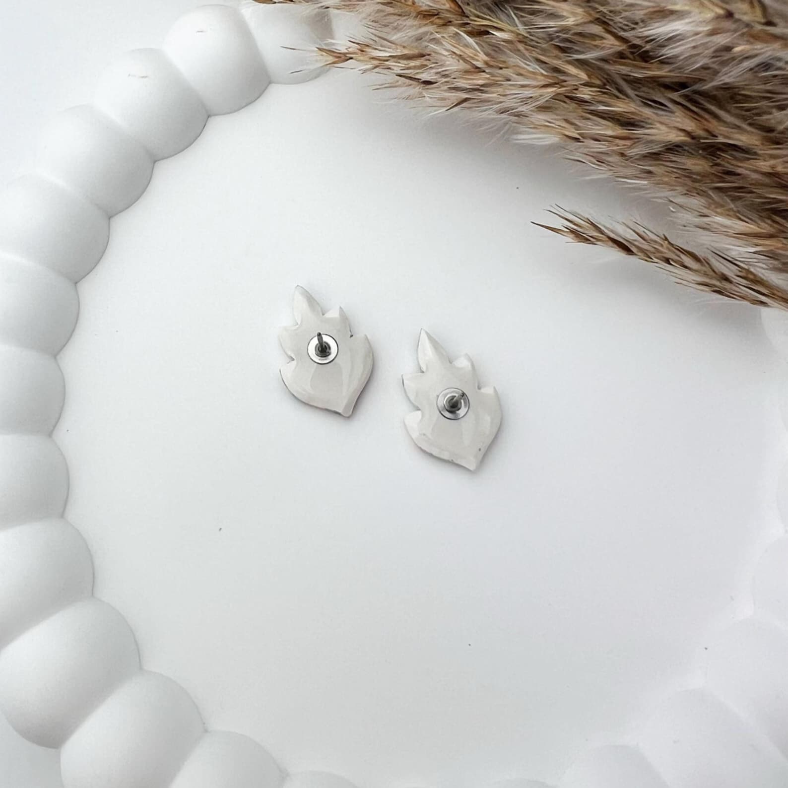 The Layla Stud Earring | Clay Earrings Handmade | Hypoallergenic ...