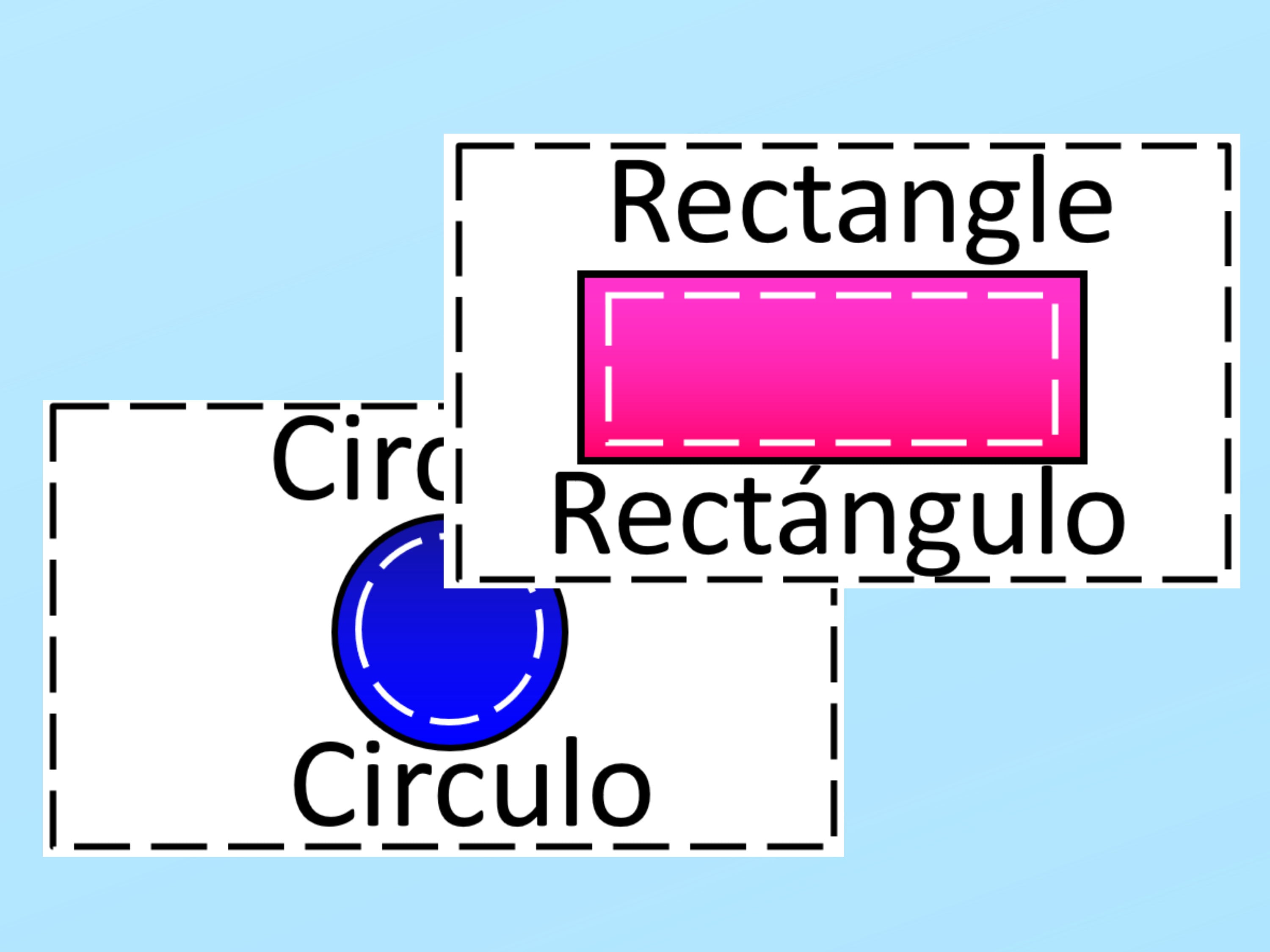 3x5 Bilingual Shapes Flashcards Digital Download Plus Bonus Tracing - Etsy