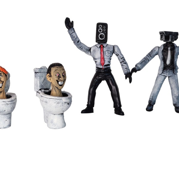 Skibidi Toilet Toy - Etsy
