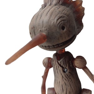 Pinocchio Mexican Action Toy Figure 7 Guillermo Del Toro - Etsy