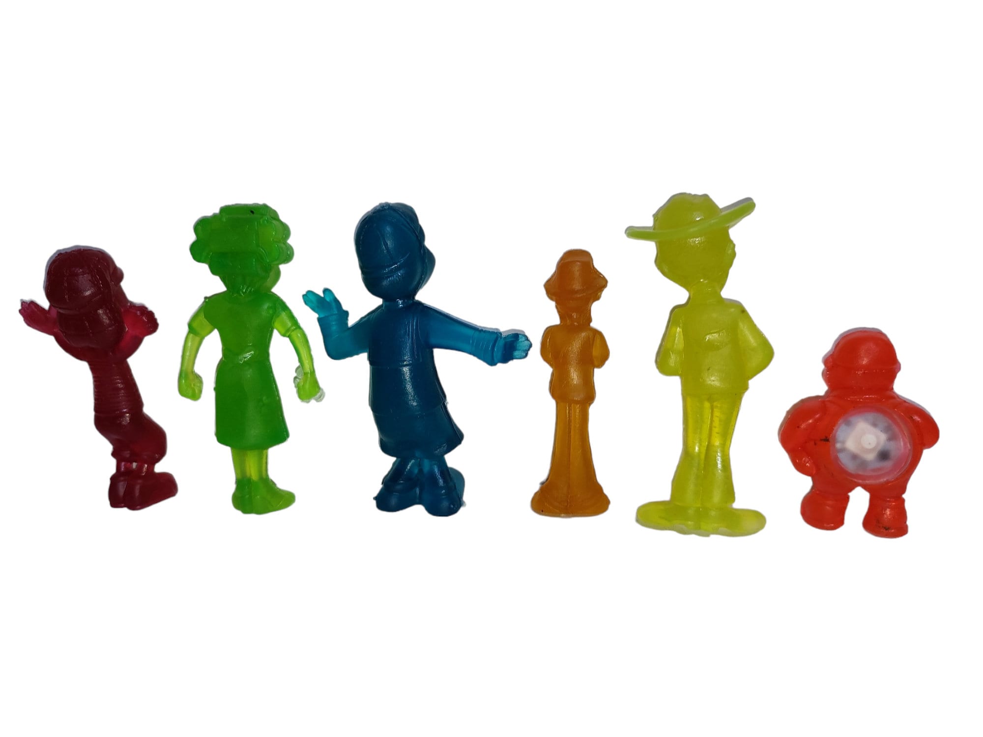 Chavo Del 8 6 Mexican Colored Rubber Toy Figures Chaves Chespirito - Etsy