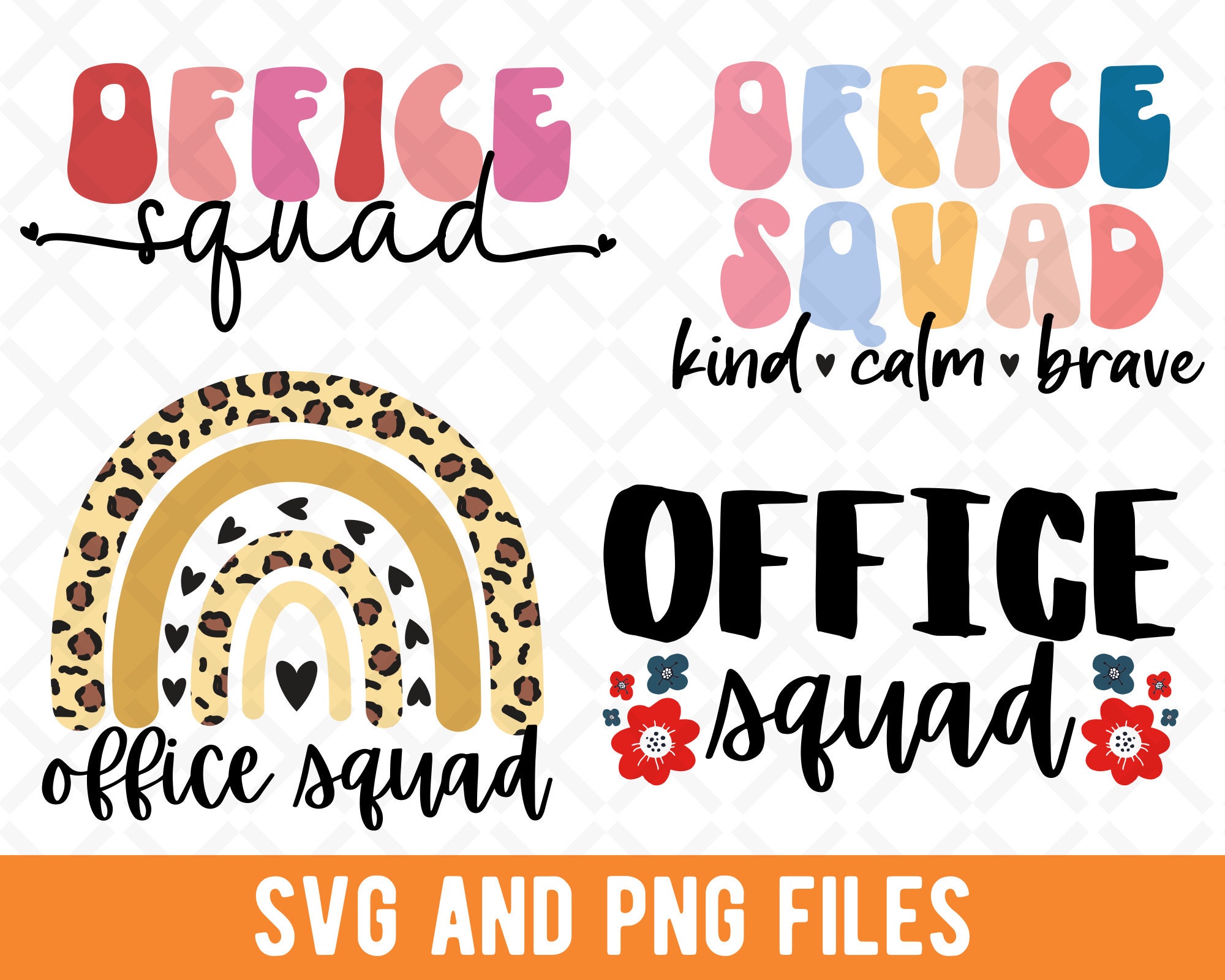 Office Squad SVG Office Squad PNG Office Staff Appreciation - Etsy