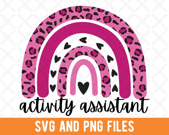 Activity Assistant SVG Activity Assistant PNG Activities | Etsy