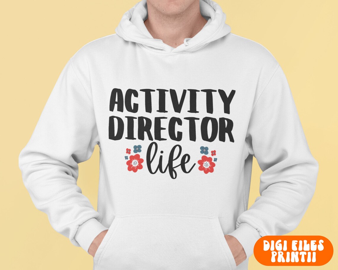 Activity Director SVG, Activity Director PNG, Activities Director, Cute ...