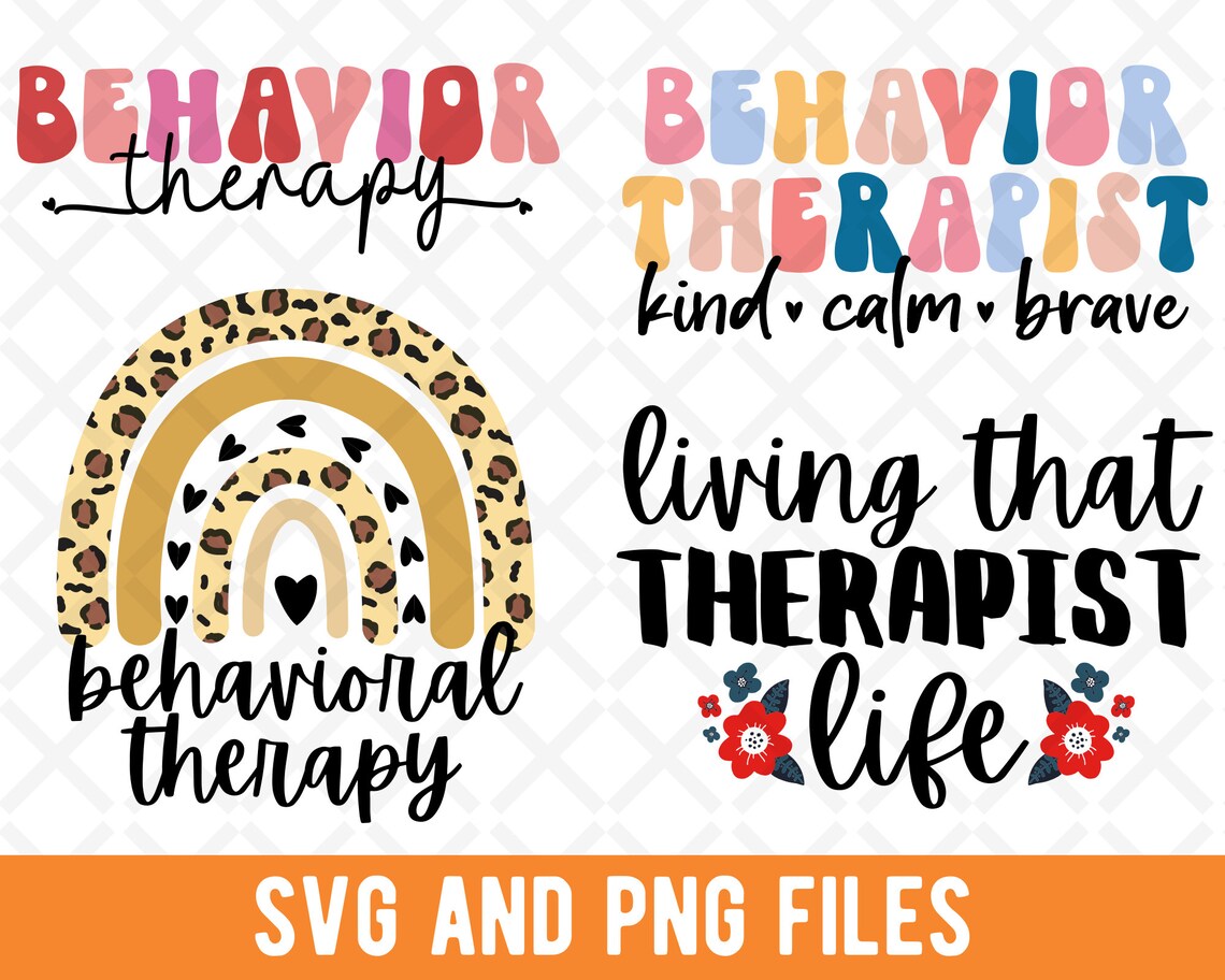 Behavior Therapy Svg Behavior Therapy Png for Behavior - Etsy