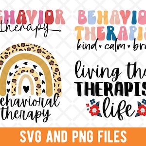 Behavior Therapy Svg, Behavior Therapy Png, for Behavior Therapist ...