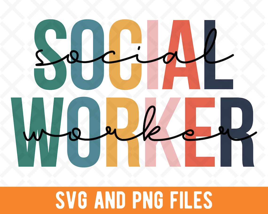 Social Worker Svg Social Worker Png Social Work for Social - Etsy