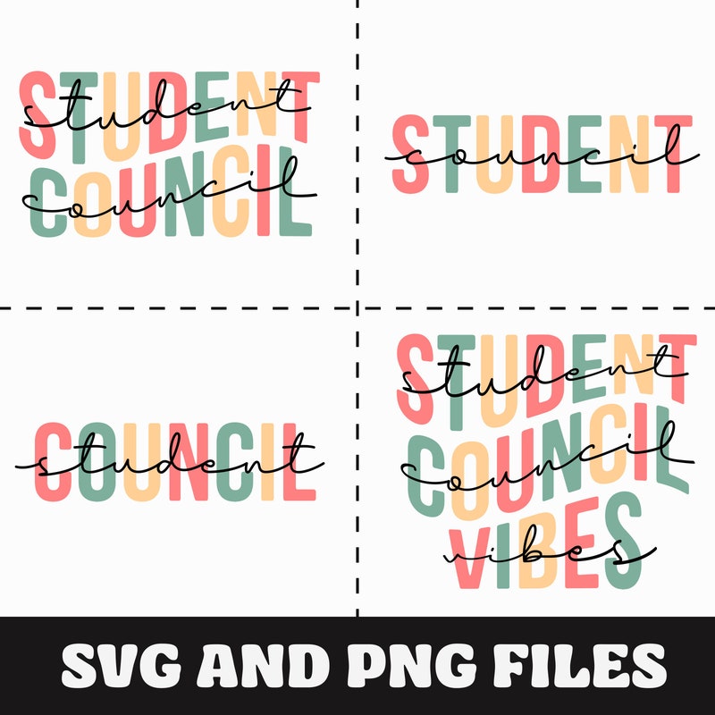 Student Council Svg - Etsy