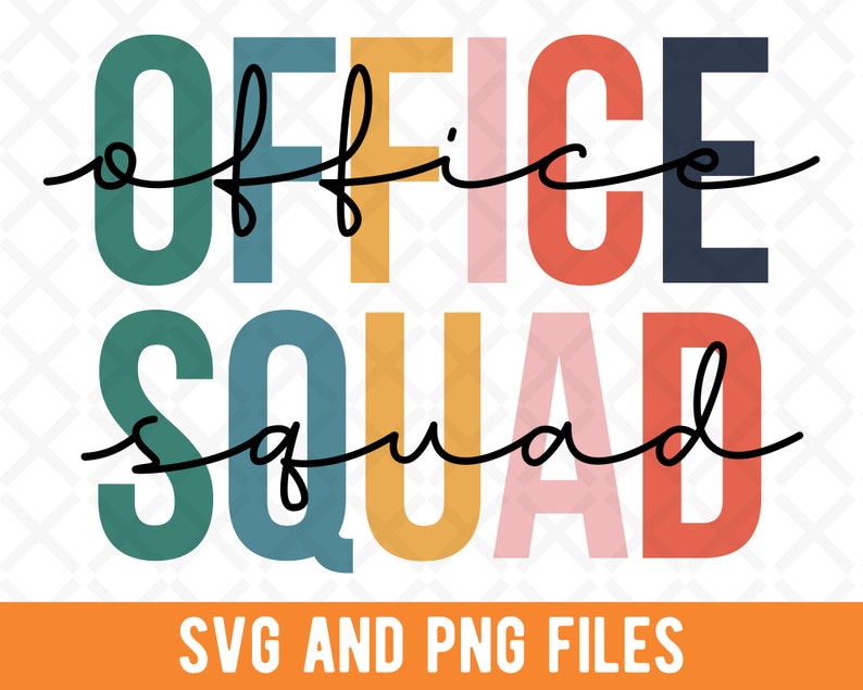 Office Squad SVG Office Squad PNG Office Staff Appreciation - Etsy
