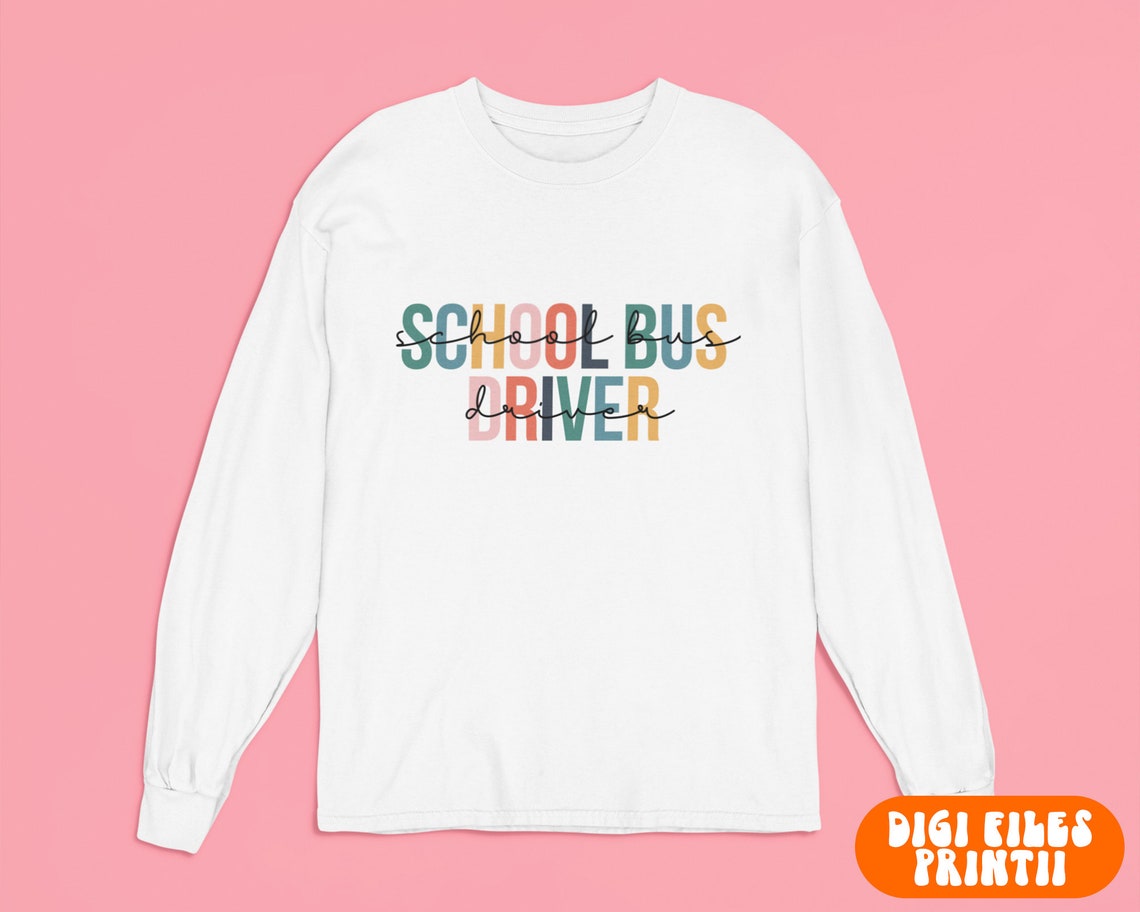 School Bus Driver SVG School Bus Driver PNG for Drivers - Etsy
