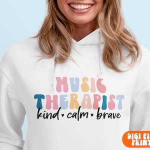 Music Therapy SVG, Music Therapy PNG, for Music Therapist, Music ...