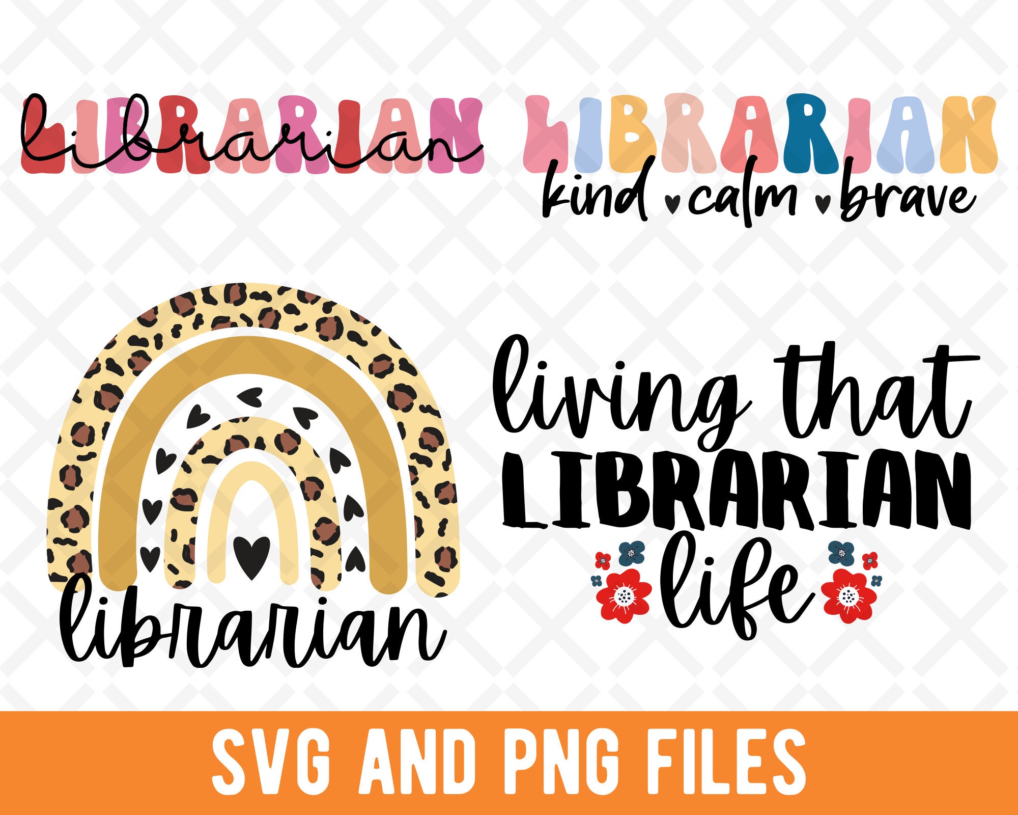 Librarian SVG Librarian PNG Library Future Librarian - Etsy