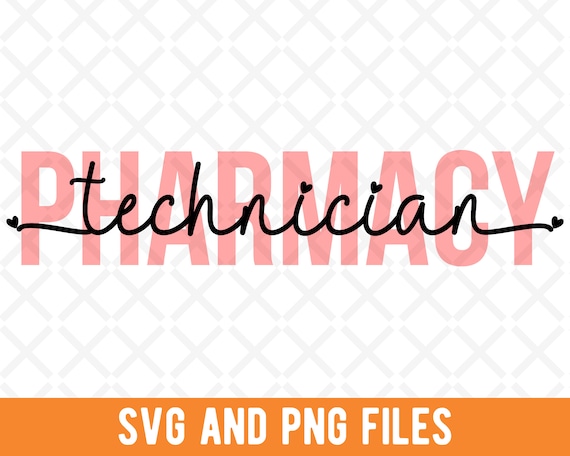 Pharmacy Tech Svg Pharmacy Tech Png Pharmacy Technician for | Etsy