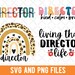 Director SVG, Director PNG, School Director, School Staff Appreciation ...