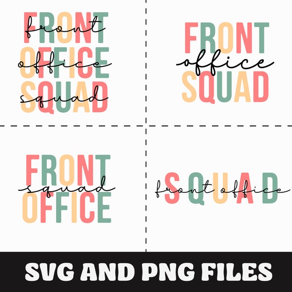 Office Squad Svg - Etsy