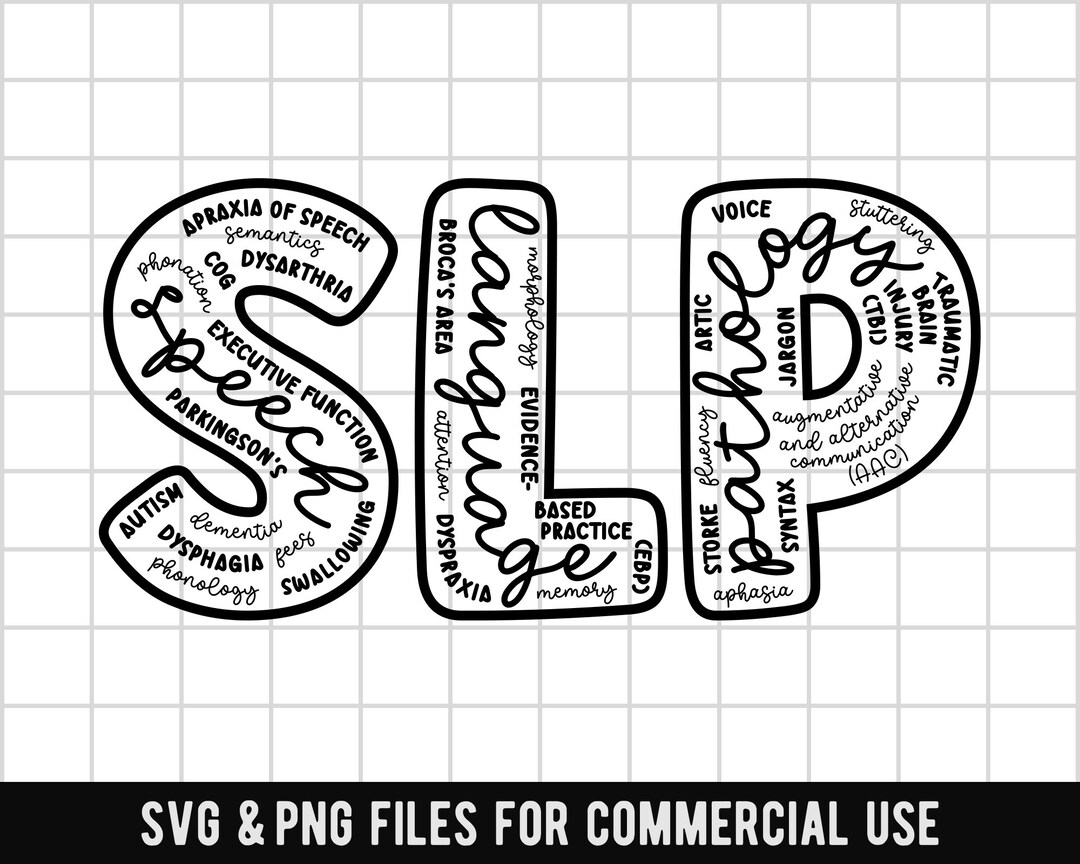 Speech Language Pathologist SVG, SLP SVG, Speech Language Pathologist ...