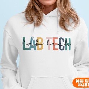 Lab Tech SVG, Lab Tech PNG, Medical Laboratory Technician, Laboratory ...