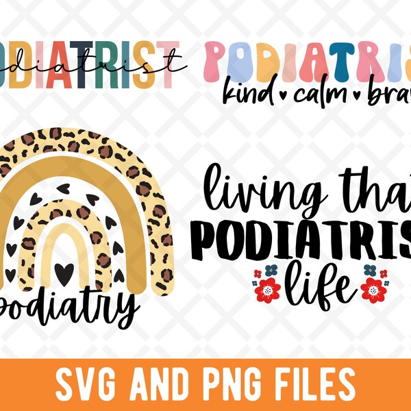 Podiatry Svg - Etsy