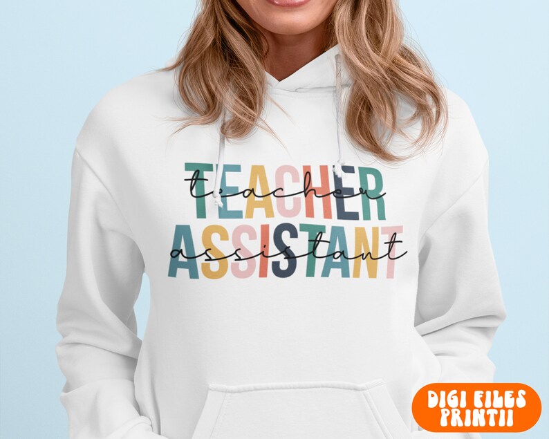 Teacher Assistant SVG Teacher Assistant PNG for Teacher - Etsy