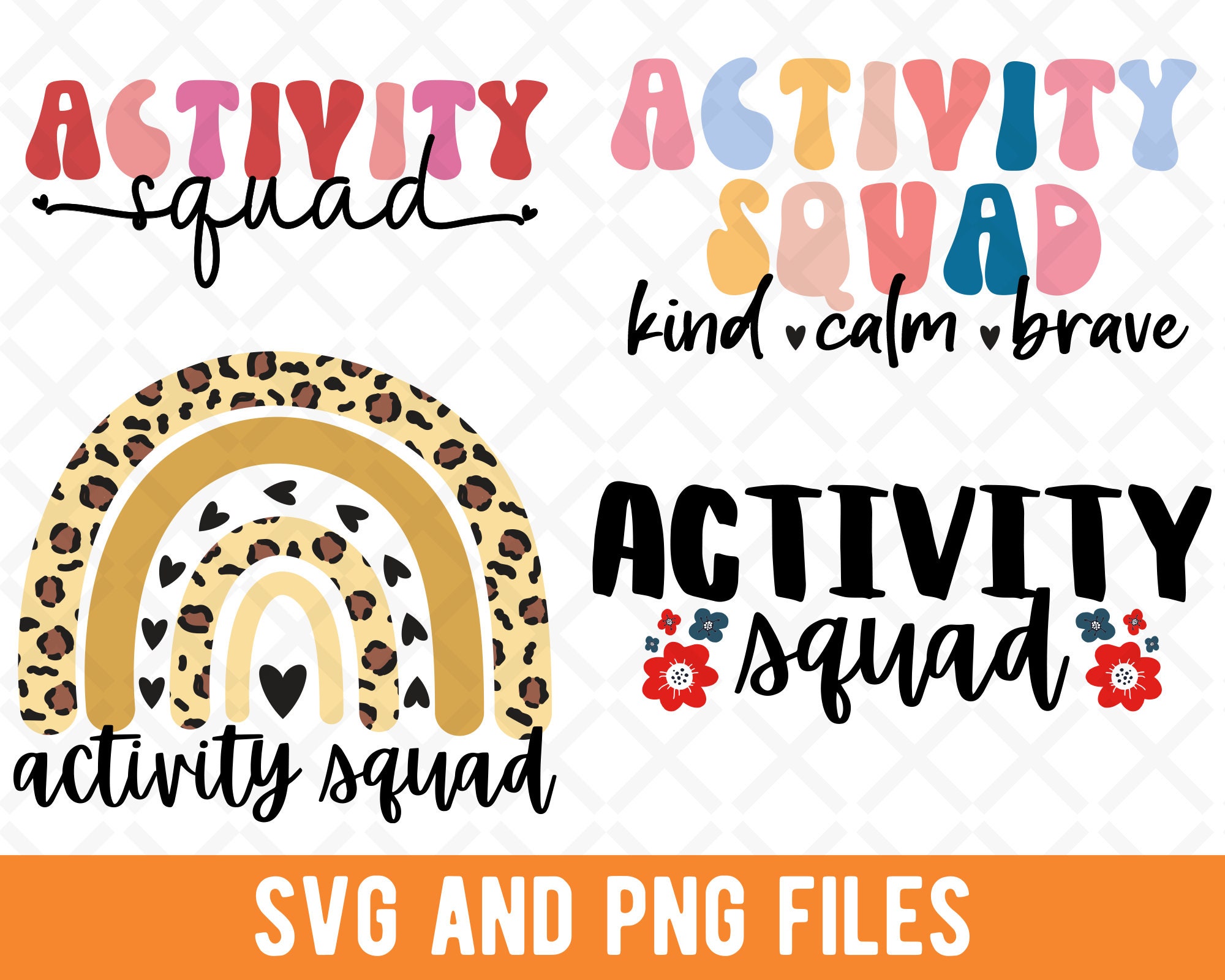 Activity Squad SVG Activity Squad PNG Activity Director - Etsy Canada