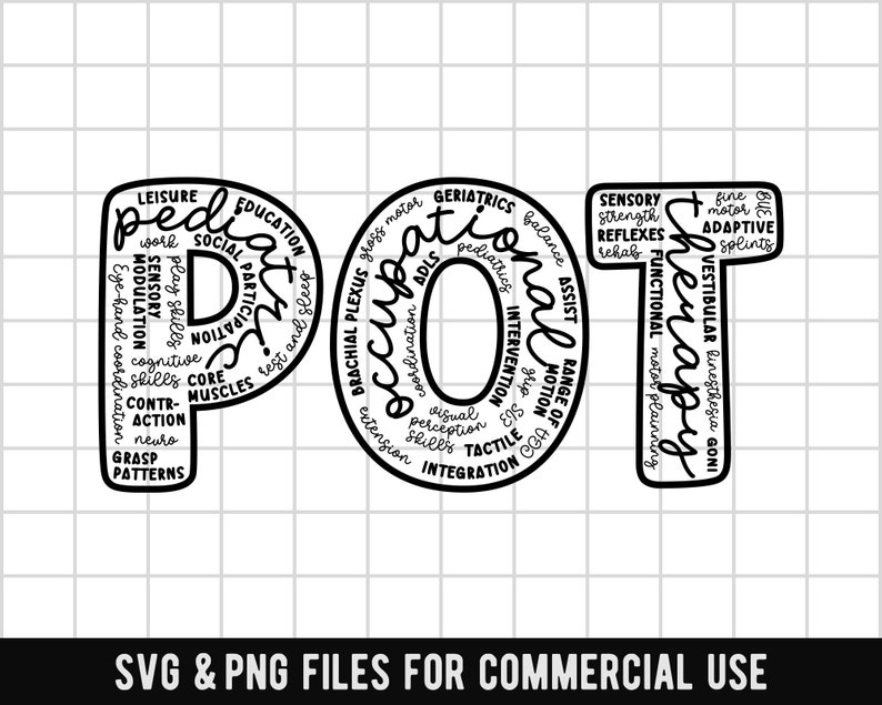 Pediatric Occupational Therapy SVG, Pediatric Occupational Therapy PNG ...