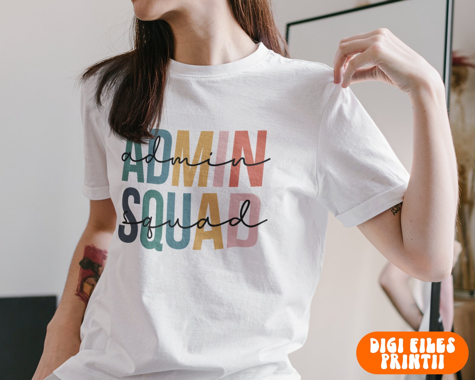 Admin Squad SVG Admin Squad PNG for Admin Squad Sublimation - Etsy