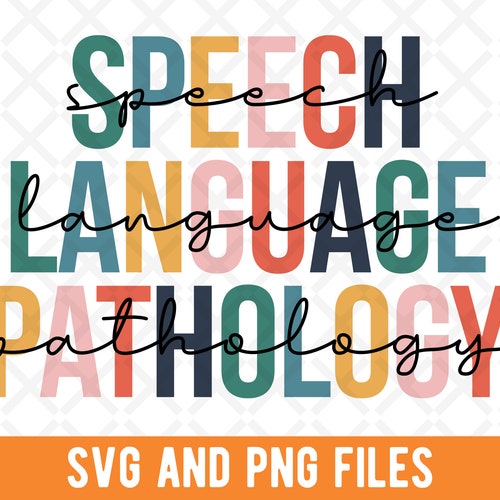 Speech Therapy Svg Speech Language Pathologist Svg Speech - Etsy