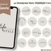 40 Grey Instagram Highlight Covers, Minimalist Stories Covers, Grey ...