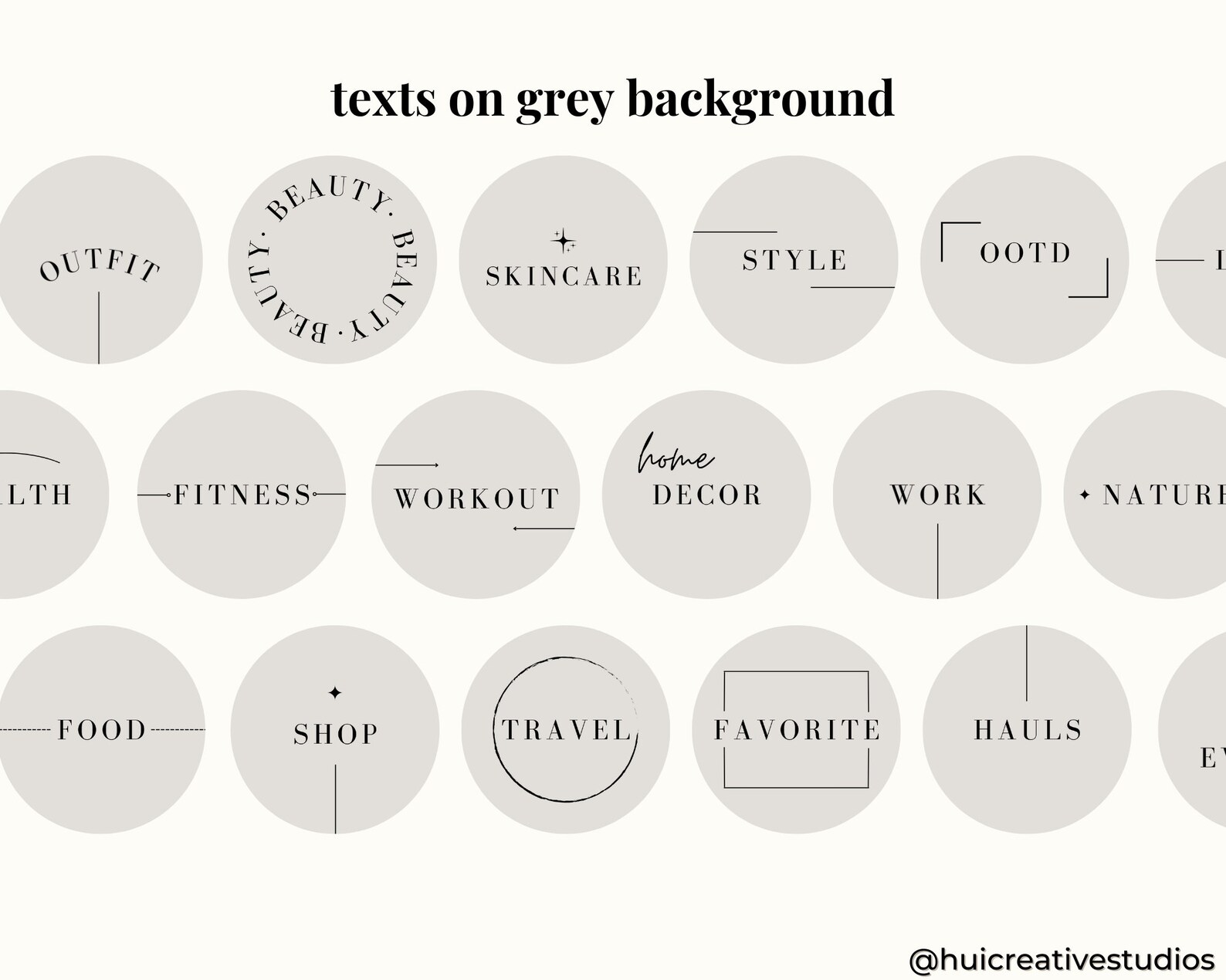 40 Minimal Instagram Highlight Covers Canva, Esthetician Instagram ...
