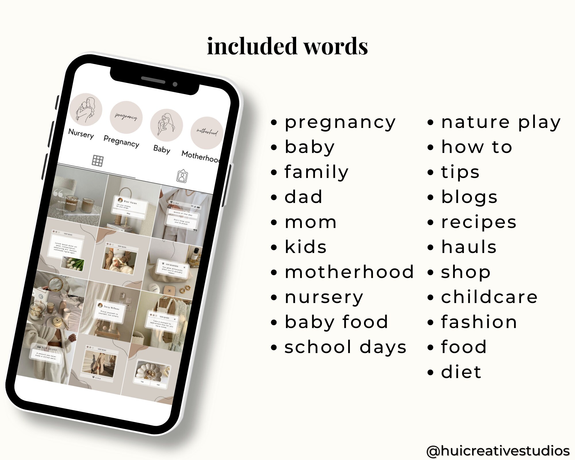 40 Motherhood Instagram Highlight Covers Mom Life Instagram - Etsy