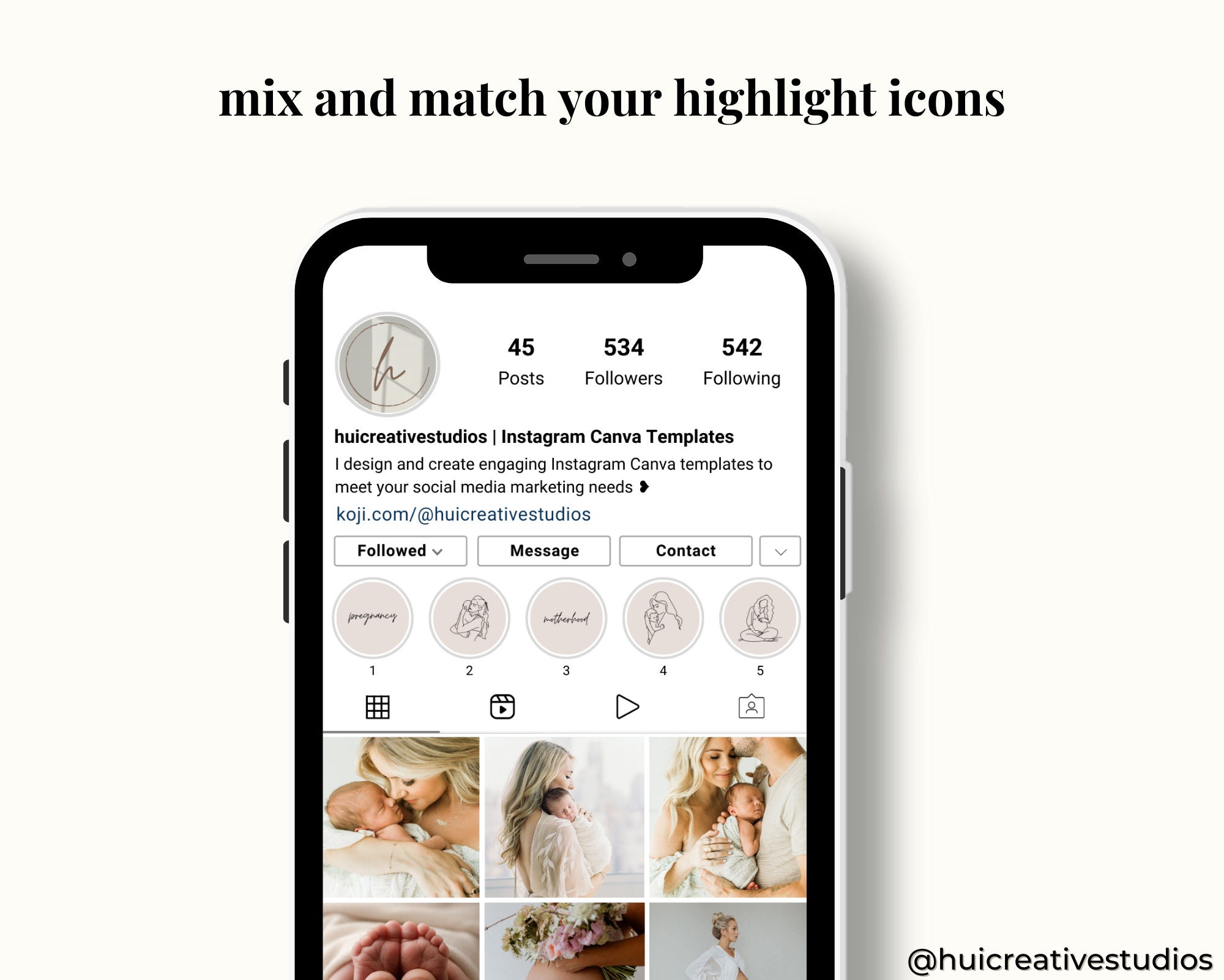 40 Motherhood Instagram Highlight Covers, Mom Life Instagram Highlights ...