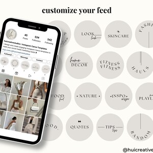 40 Grey Instagram Highlight Covers, Minimalist Stories Covers, Grey ...