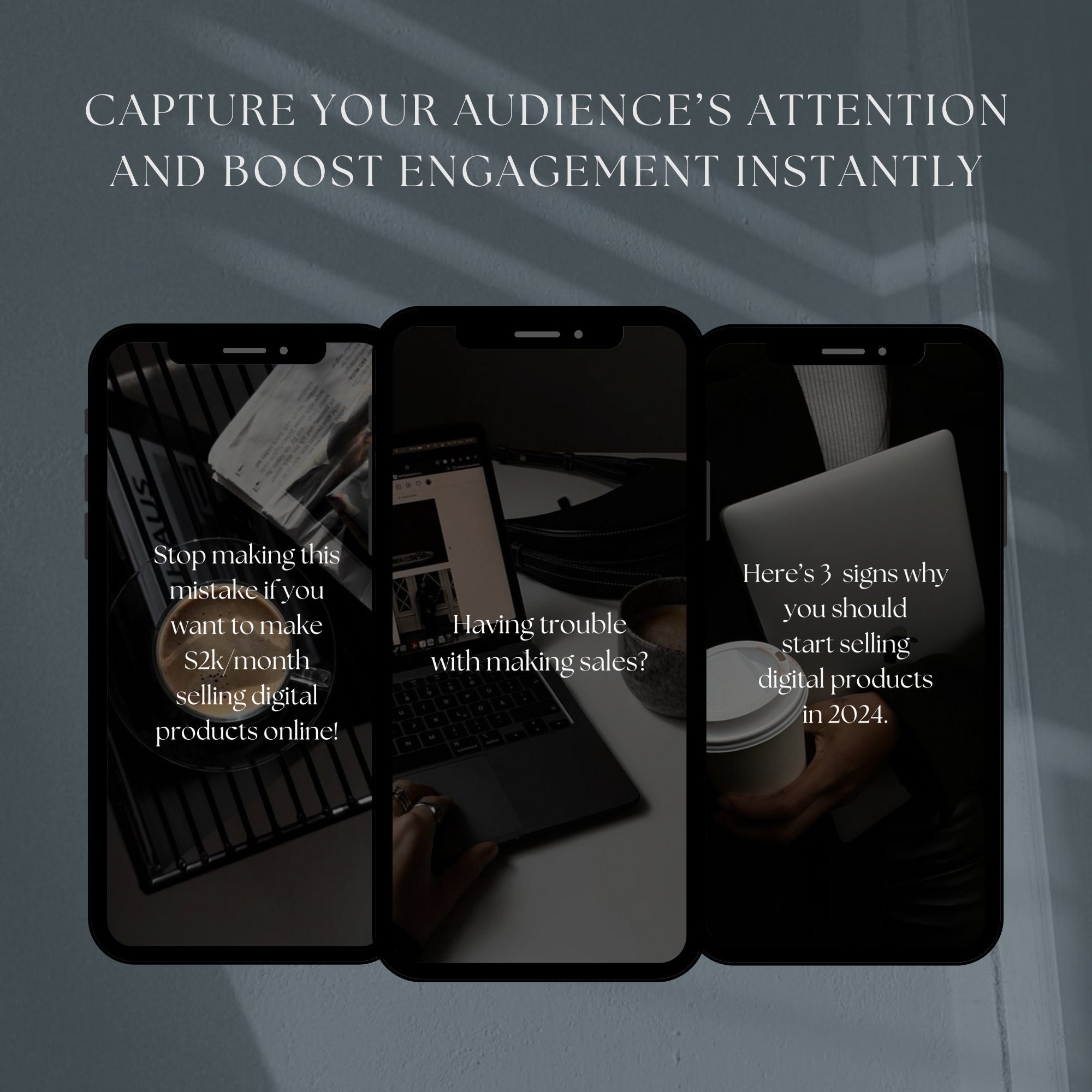 Faceless Instagram Template Reels Cover Social Media Reel Editable IG ...
