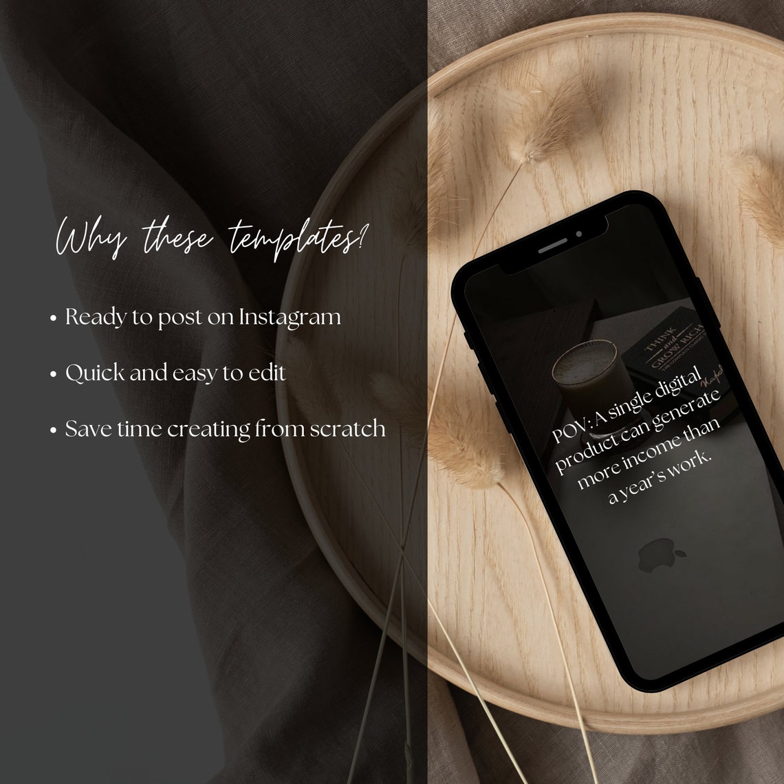 Faceless Instagram Reels Template for Business Coach IG Reels Cover for ...