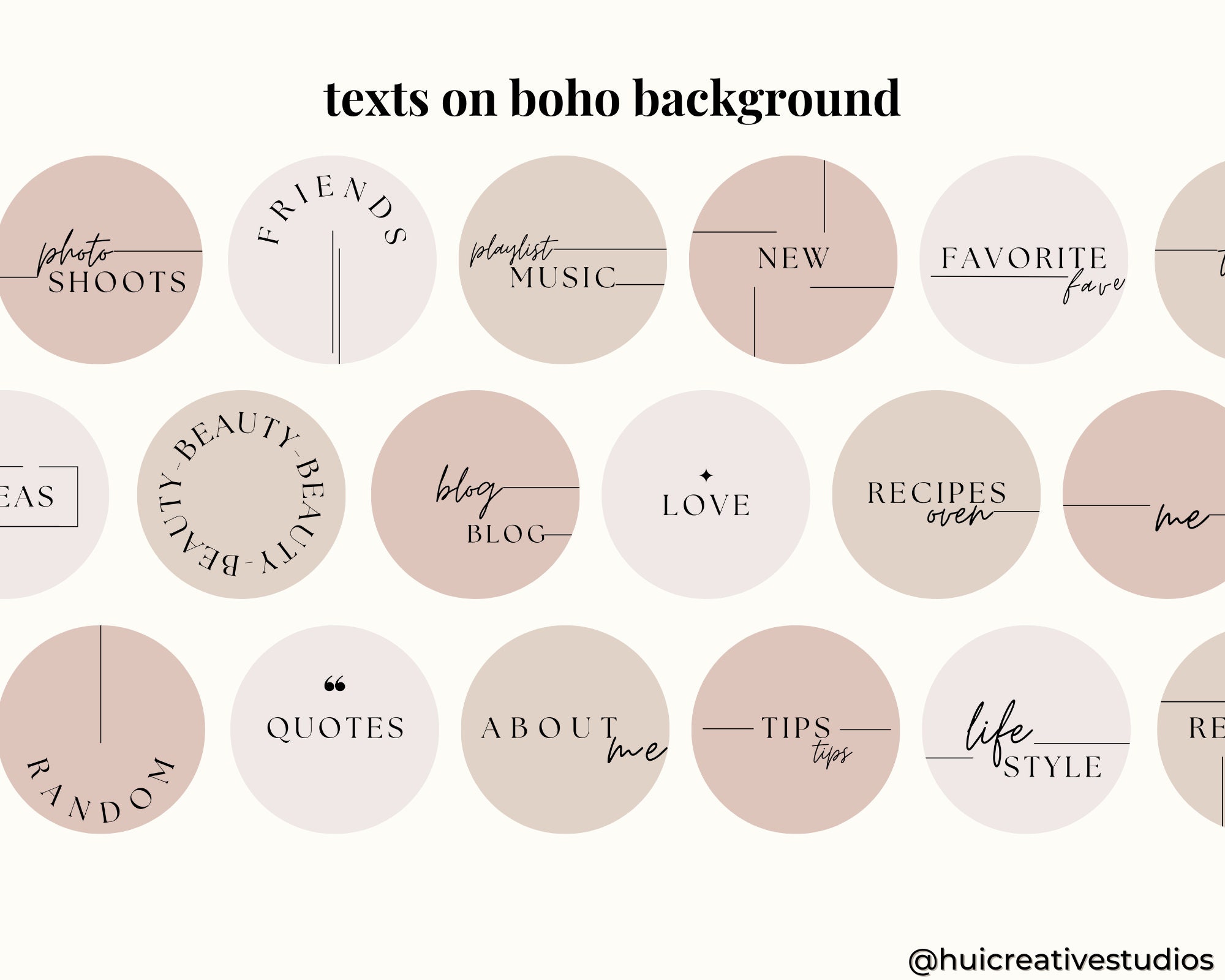 40 Boho Minimal Instagram Highlight Covers Canva, Esthetician Instagram ...