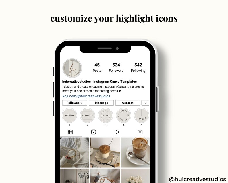 40 Minimal Instagram Highlight Covers Canva, Esthetician Instagram ...
