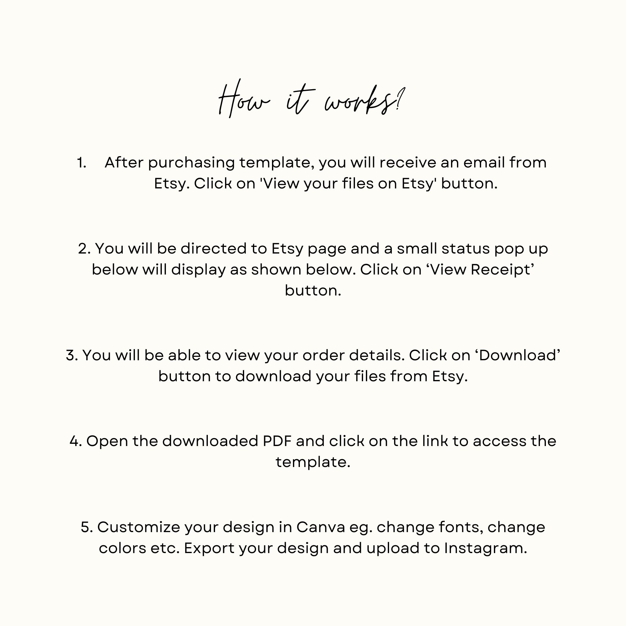 Faceless Instagram Template Reels Cover Social Media Reel Editable IG ...