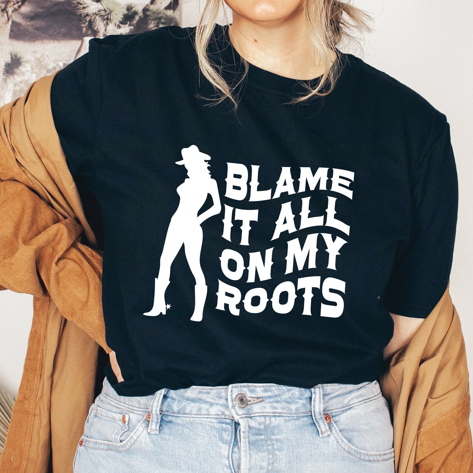 Blame It All on My Roots SVG Instant Digital Download Country Roots Cut ...
